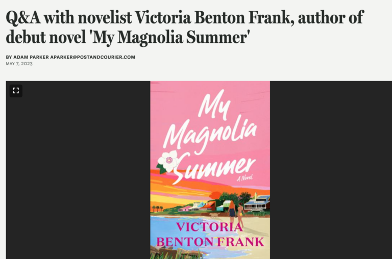 In The News - Victoria Benton Frank